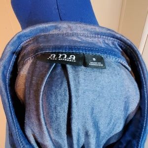 a.n.a | Tops | Ana Patchwork Denim Look Shirt | Poshmark